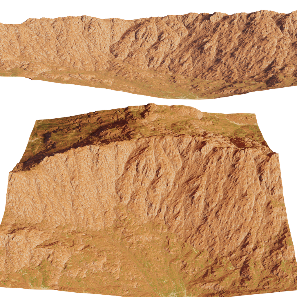 Dry Hills | FREE Terrains models | BlenderKit