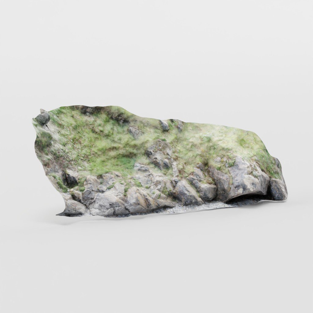 Rock Cliff | 3D Terrain models | BlenderKit