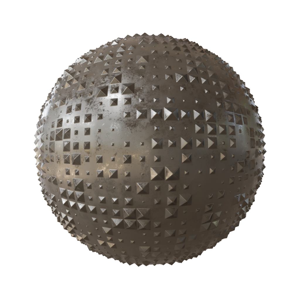 Pyramic random design metallic depth surface material | FREE metal ...