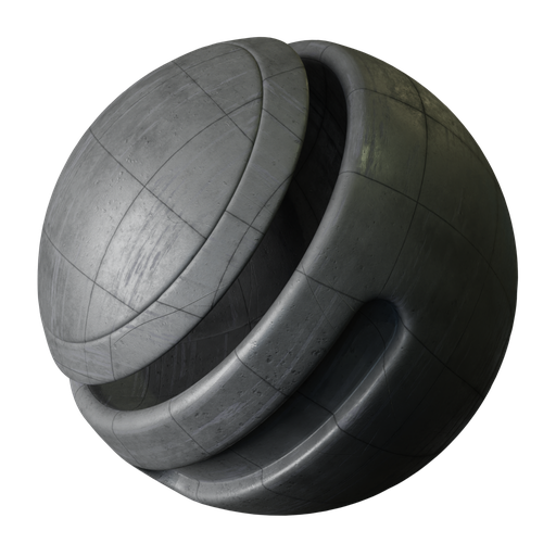 Grey Concrete Tile | FREE concrete materials | Blendkit