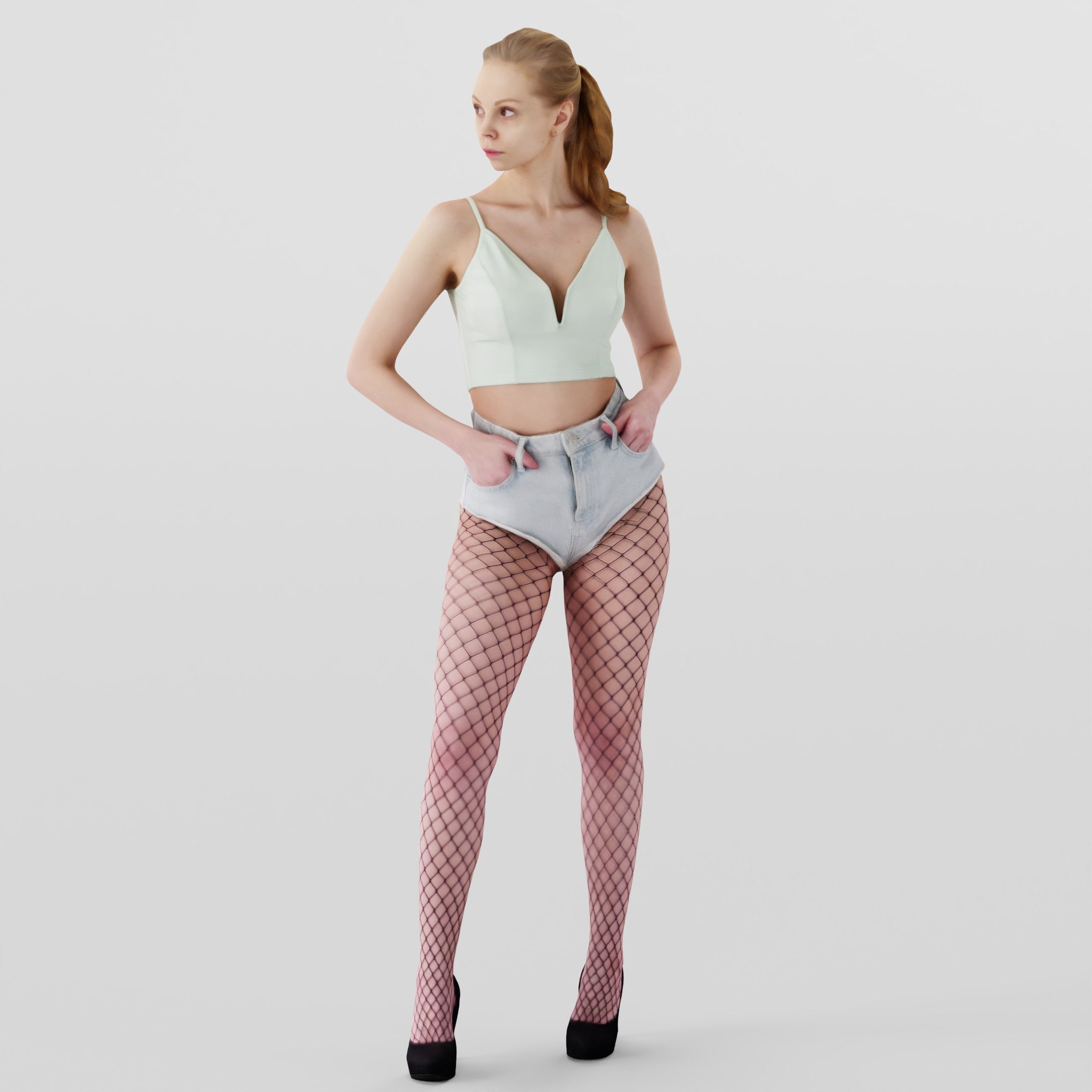 Red Light District | Women models | BlenderKit