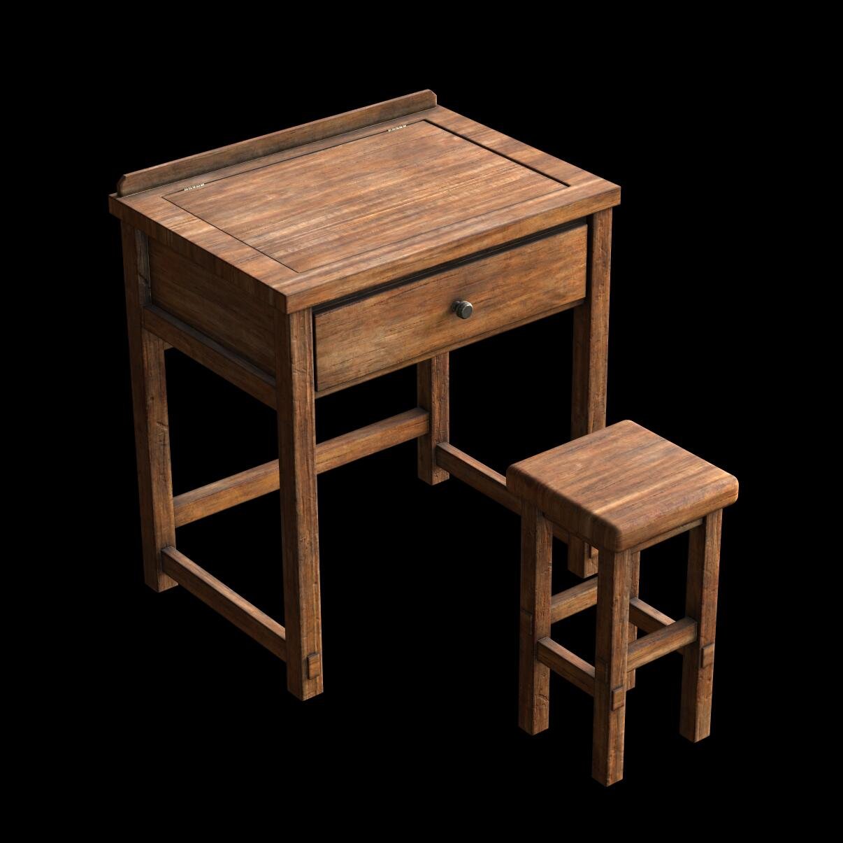 Table And Chair Combination | FREE Tables models | BlenderKit