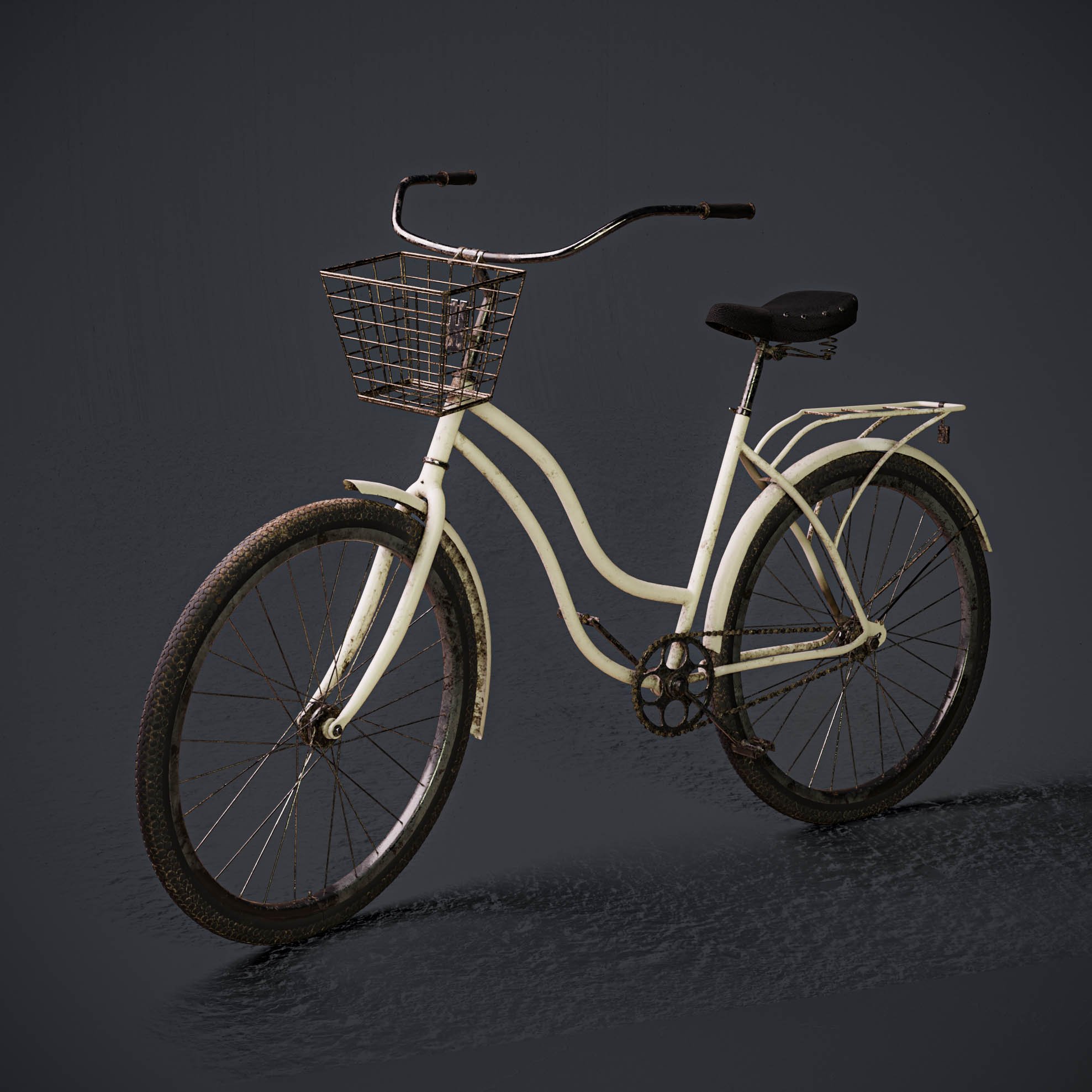 Old Classic Bicycle | Bicycle models | BlenderKit