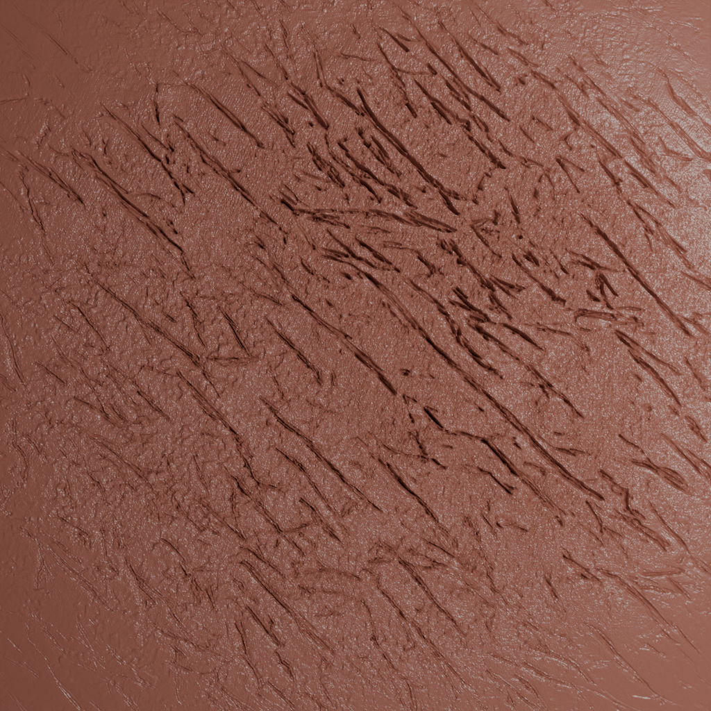 Weathered Metal Scratches Brush | FREE metal brushes | BlenderKit