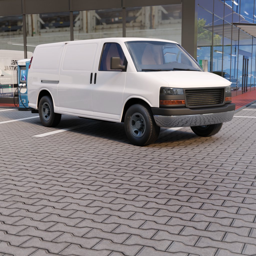 Cargo Van | Modern Cars models | BlenderKit