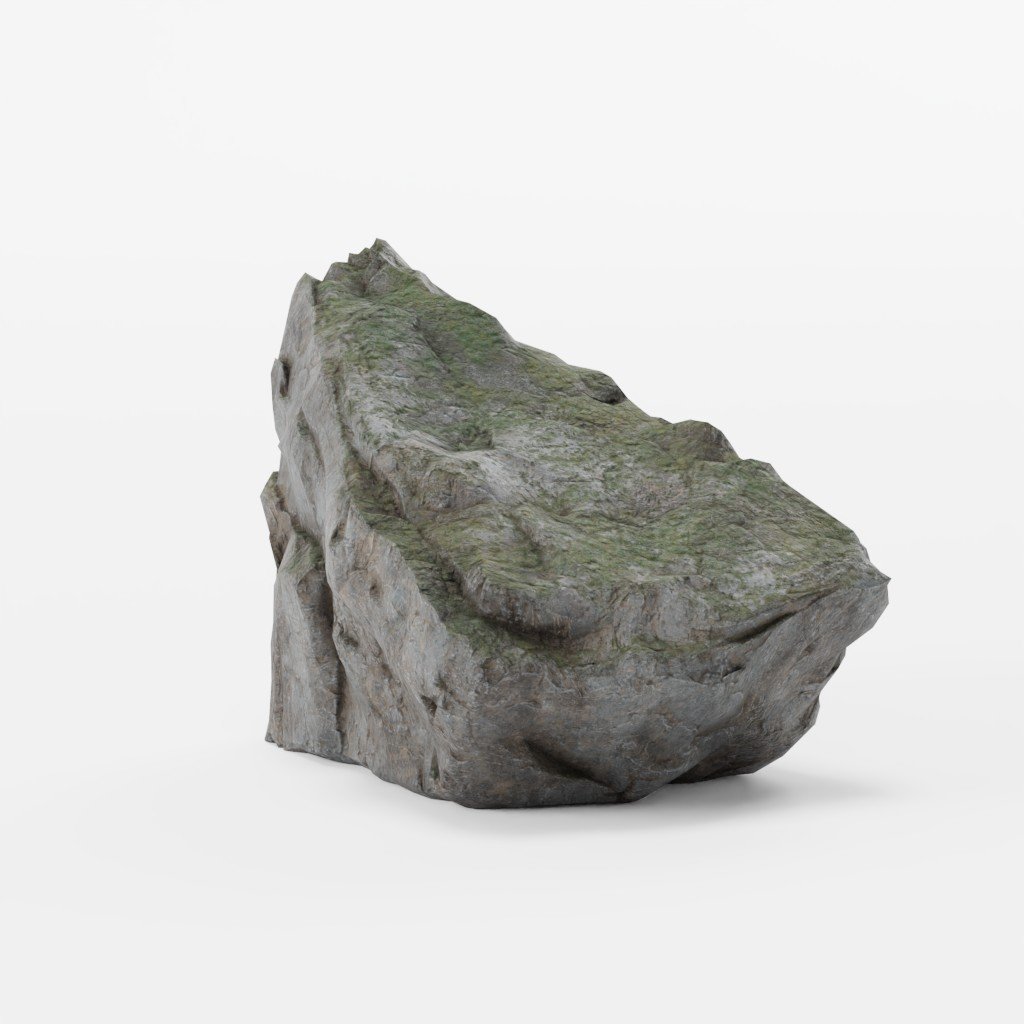Rock | FREE Environment Elements models | BlenderKit