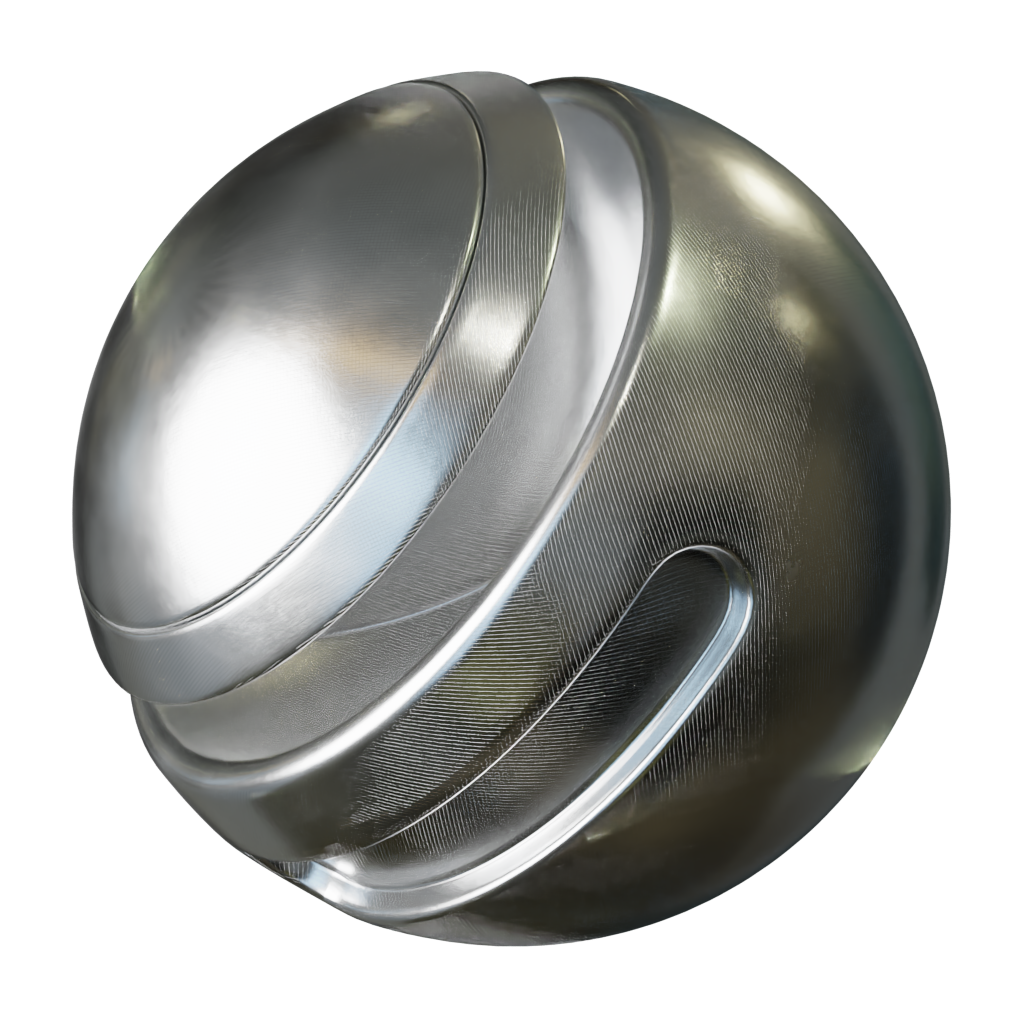 Knurled Metal | FREE metal materials | BlenderKit