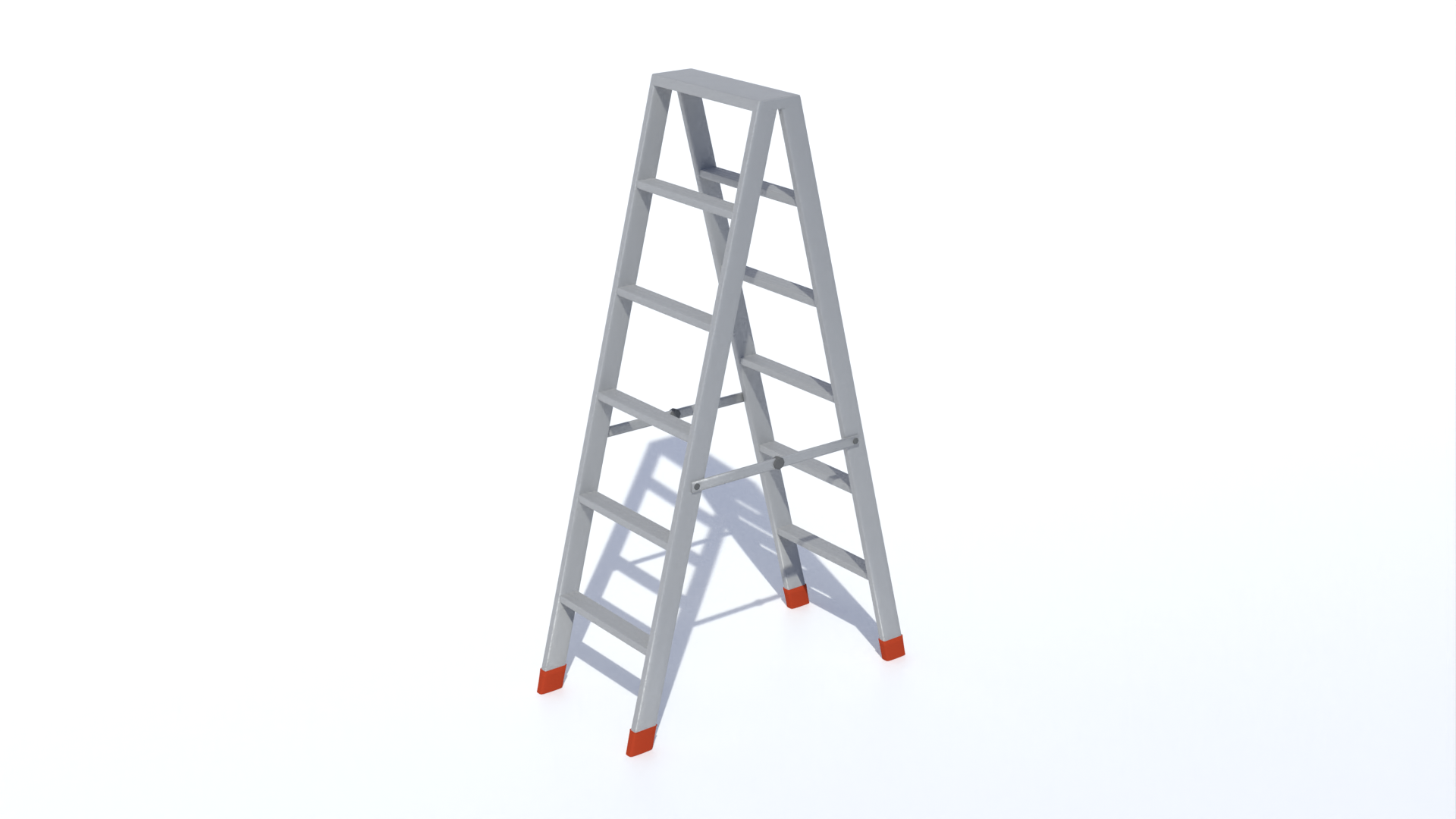 Aluminium Ladder | Handtools models | BlenderKit
