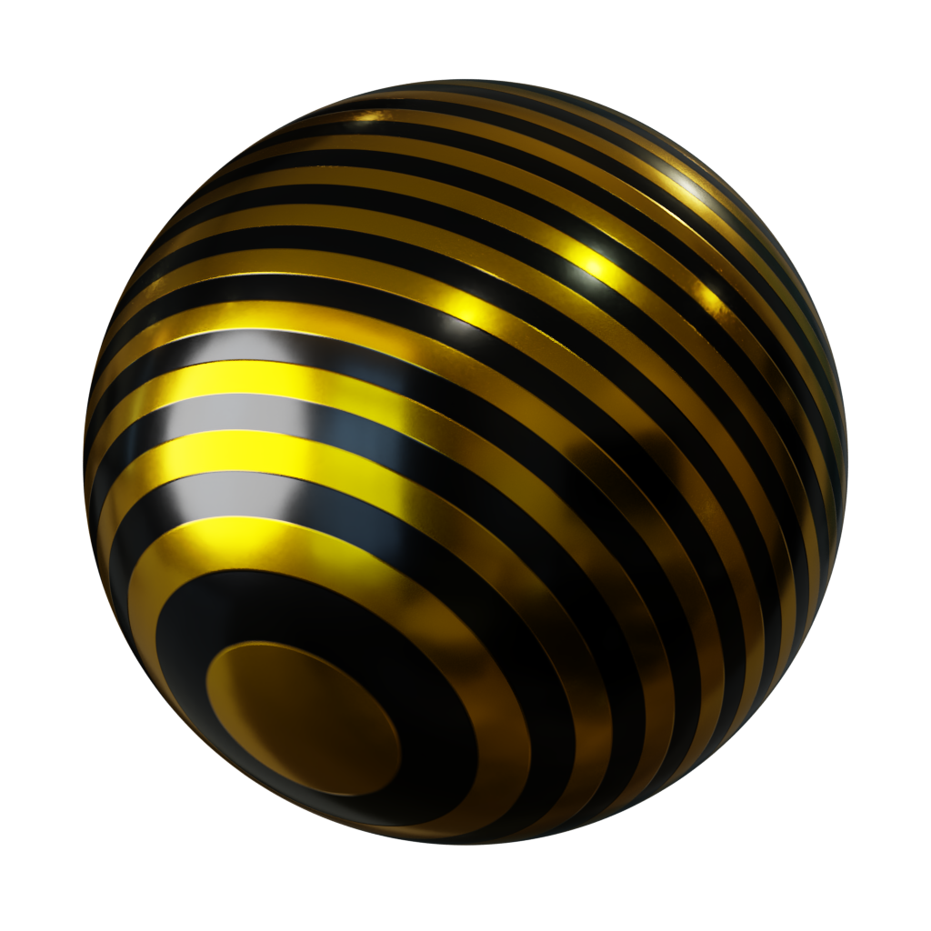 Procedural Caution Stripes | FREE metal materials | BlenderKit