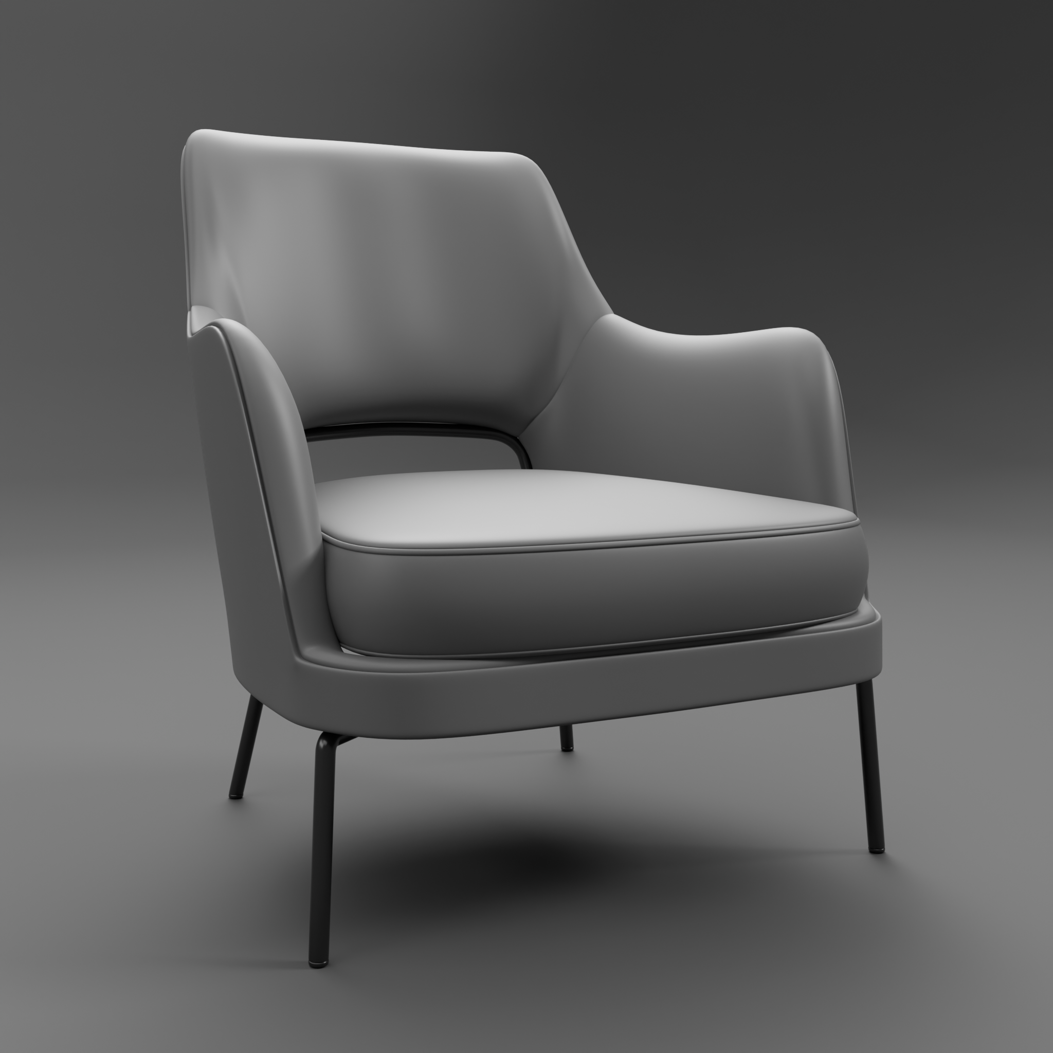 Flexform Joyce armchair | Armchairs models | BlenderKit