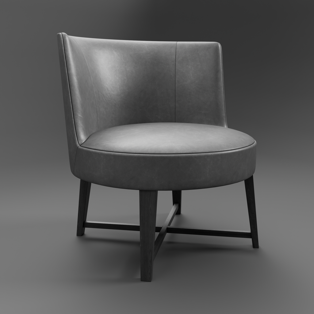 Flexform Hera | Armchairs models | BlenderKit
