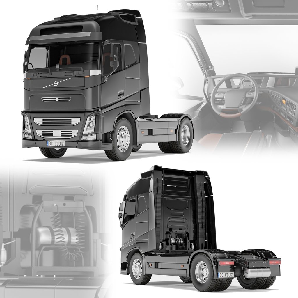 VolvoFH16 Truck | Trucks models | BlenderKit