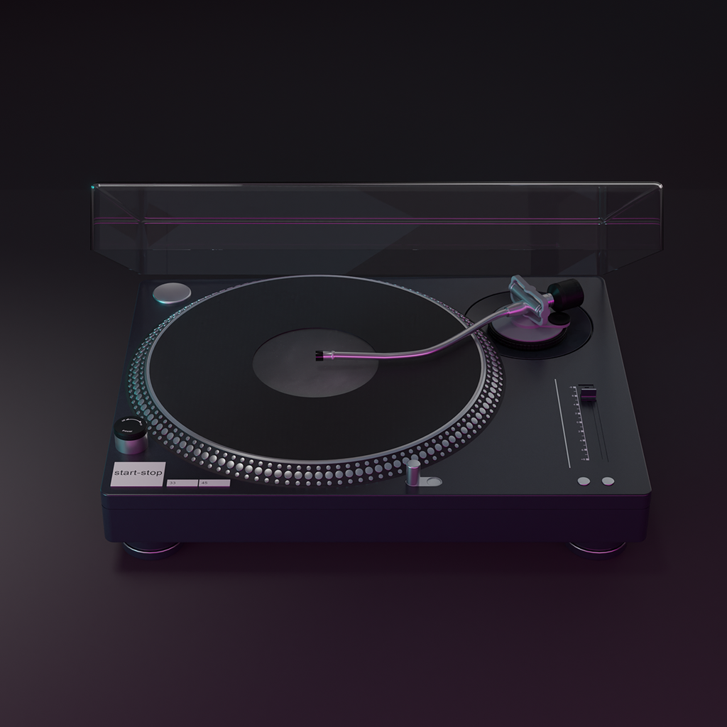 CD Turntable | Audio Devices models | BlenderKit
