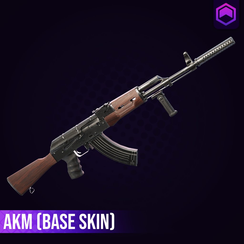 AKM base skin | Modern Weapons models | BlenderKit