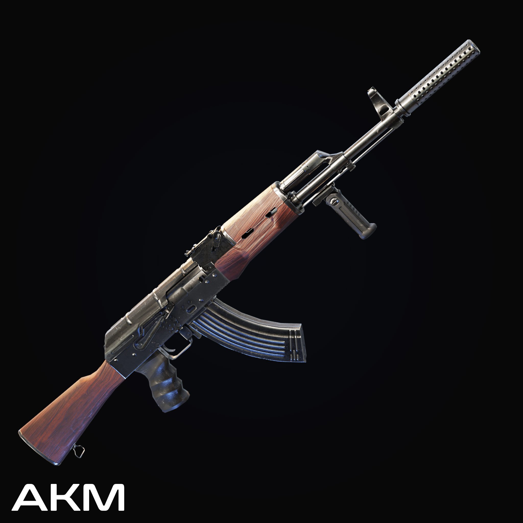 AKM base skin | 3D Modern models | BlenderKit