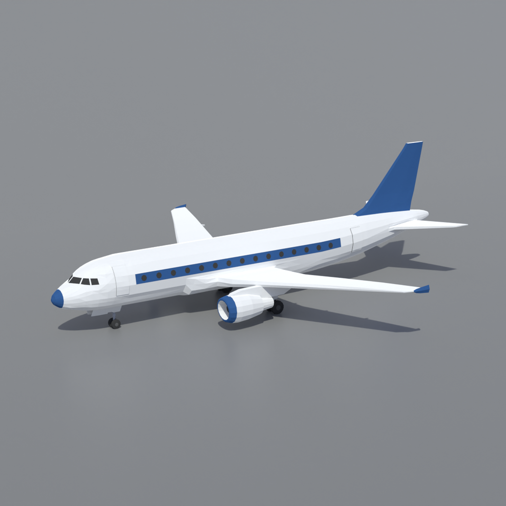 Cessna 172 - Aircraft | FREE Airplane models | BlenderKit