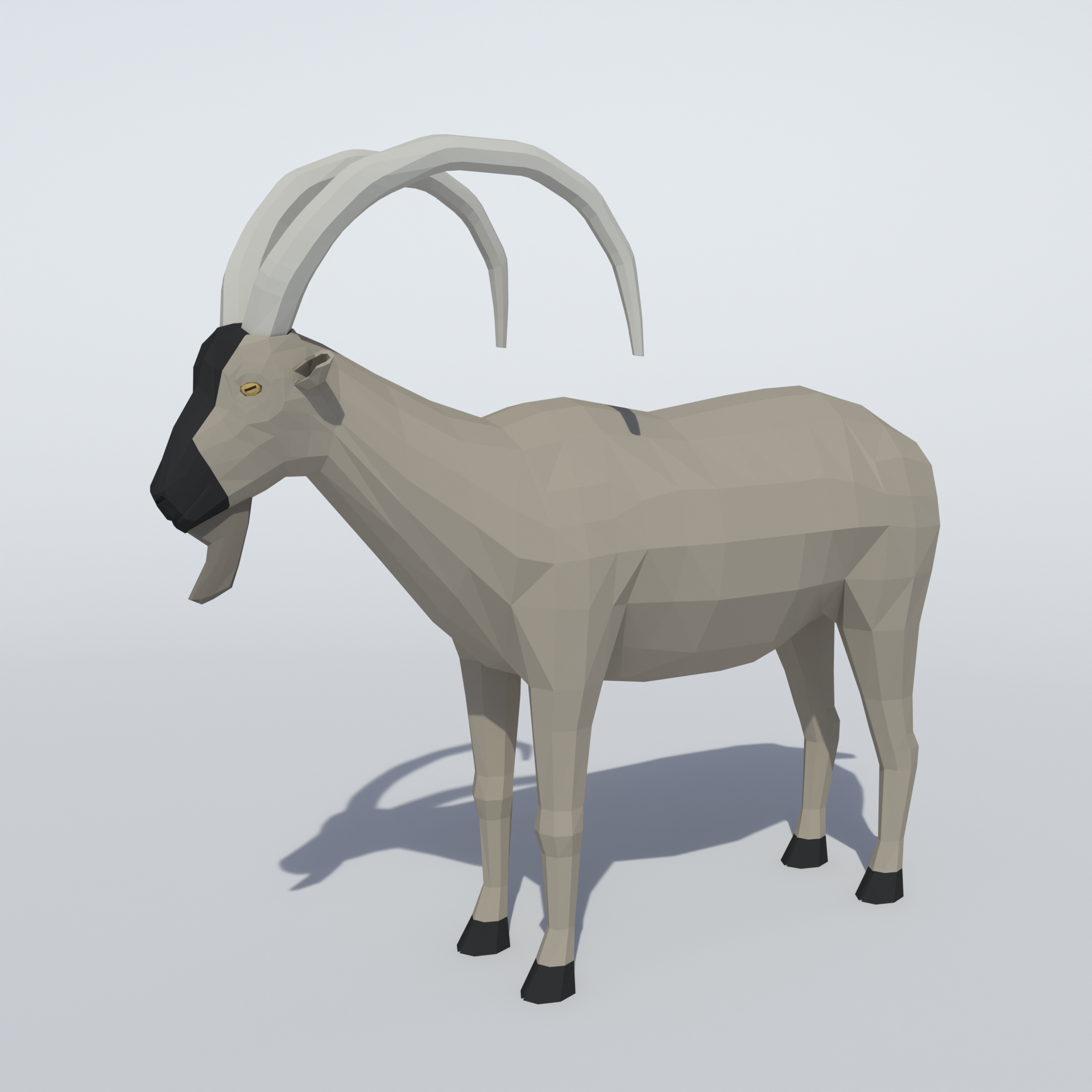 Kri Kri Wild Goat | Mammals models | BlenderKit
