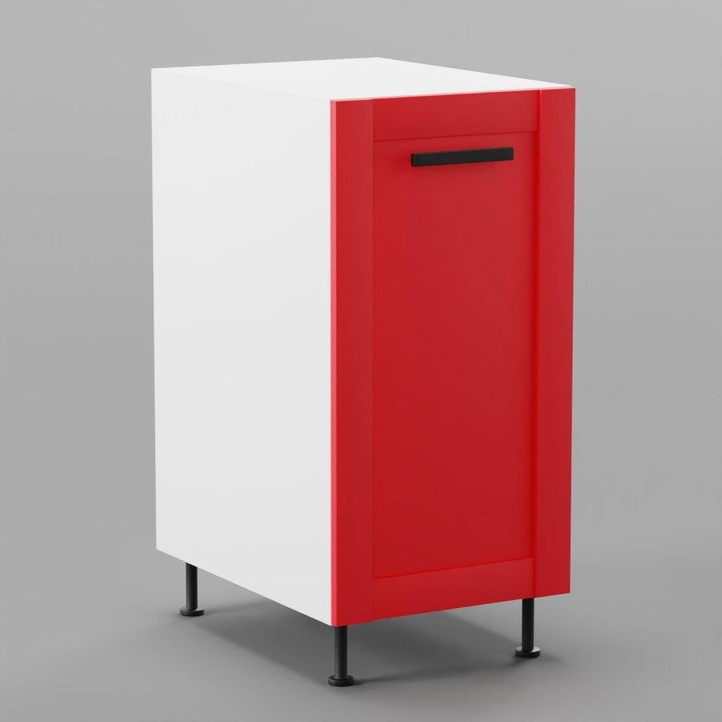 Kitchen lower cabinet 40cm (1 door) | Kitchen Storage Spaces models ...