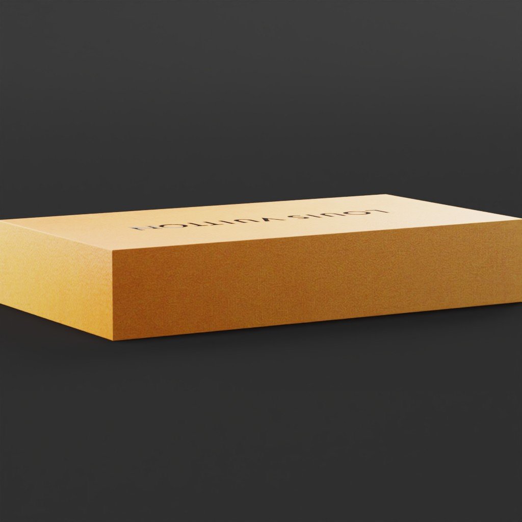 Louis Vuitton Packaging Box | FREE Miscellaneous models | BlenderKit