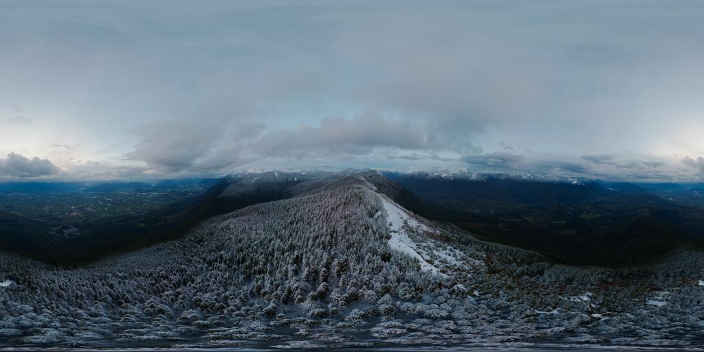 Aerial Dramatic Mountain Sunset 17k | FREE Landscapes HDRis | BlenderKit