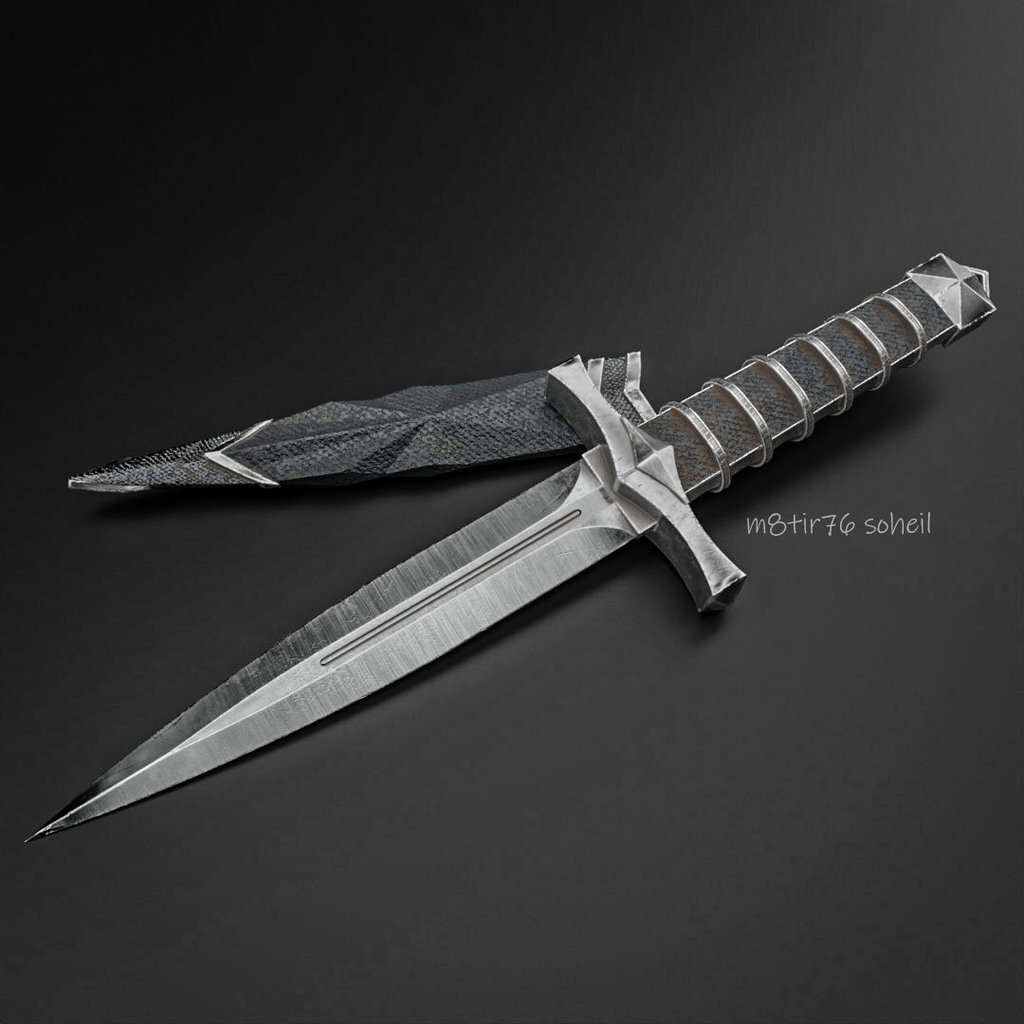 BlenderKit | Download the Dagger model