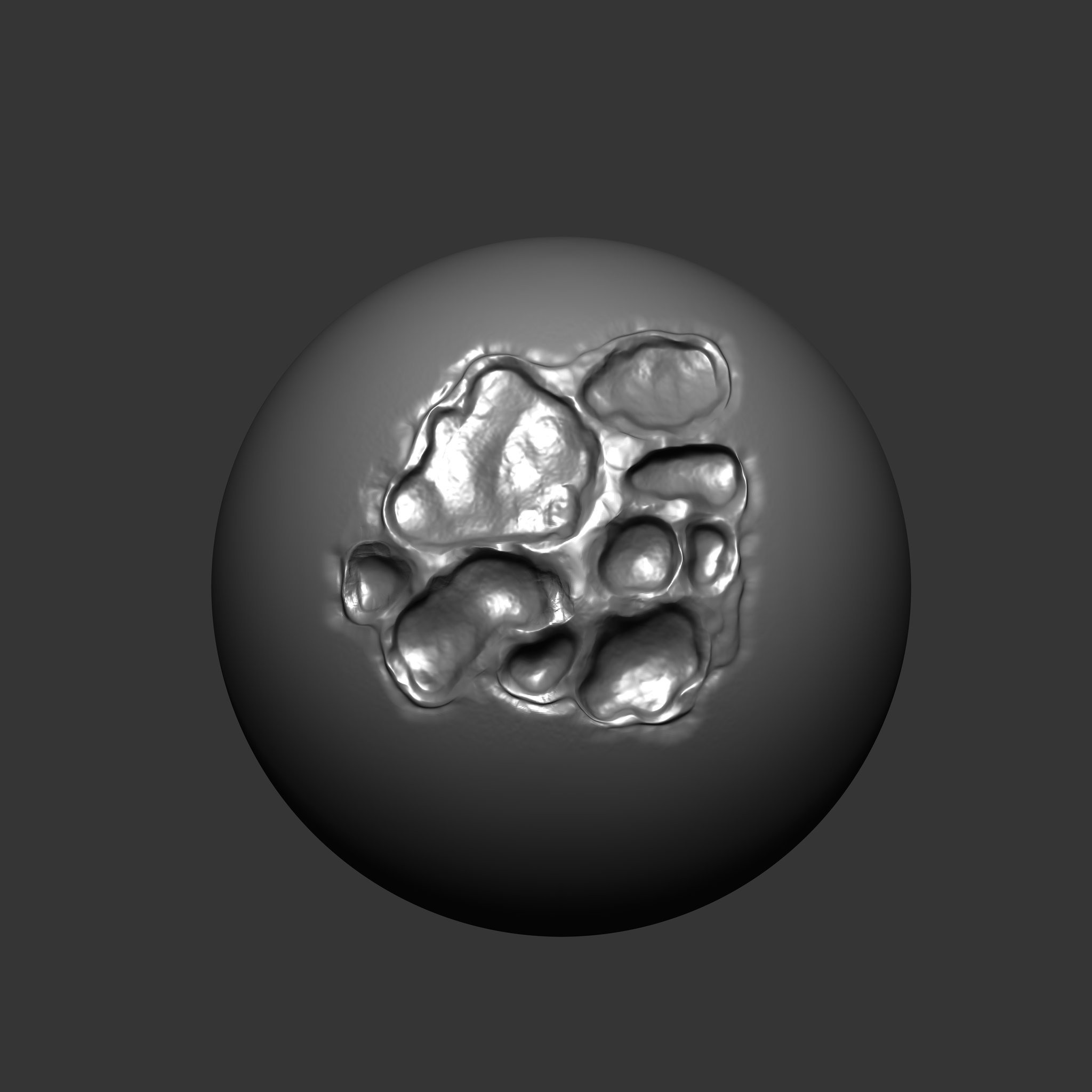 NS Metal Damage multi impact | metal brushes | BlenderKit