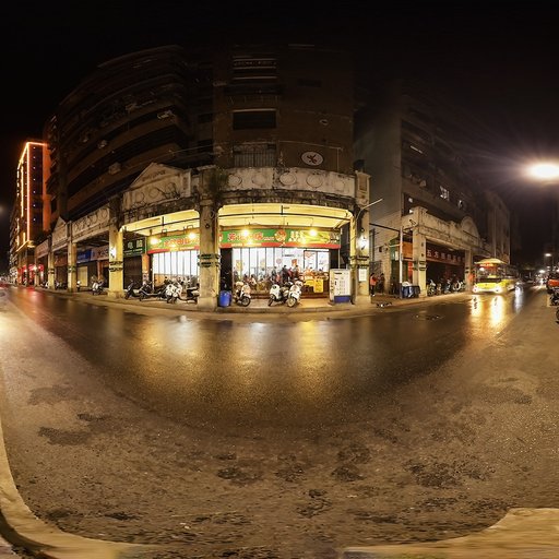 Downtown Urban City at Night | Cityscapes HDRis | BlenderKit