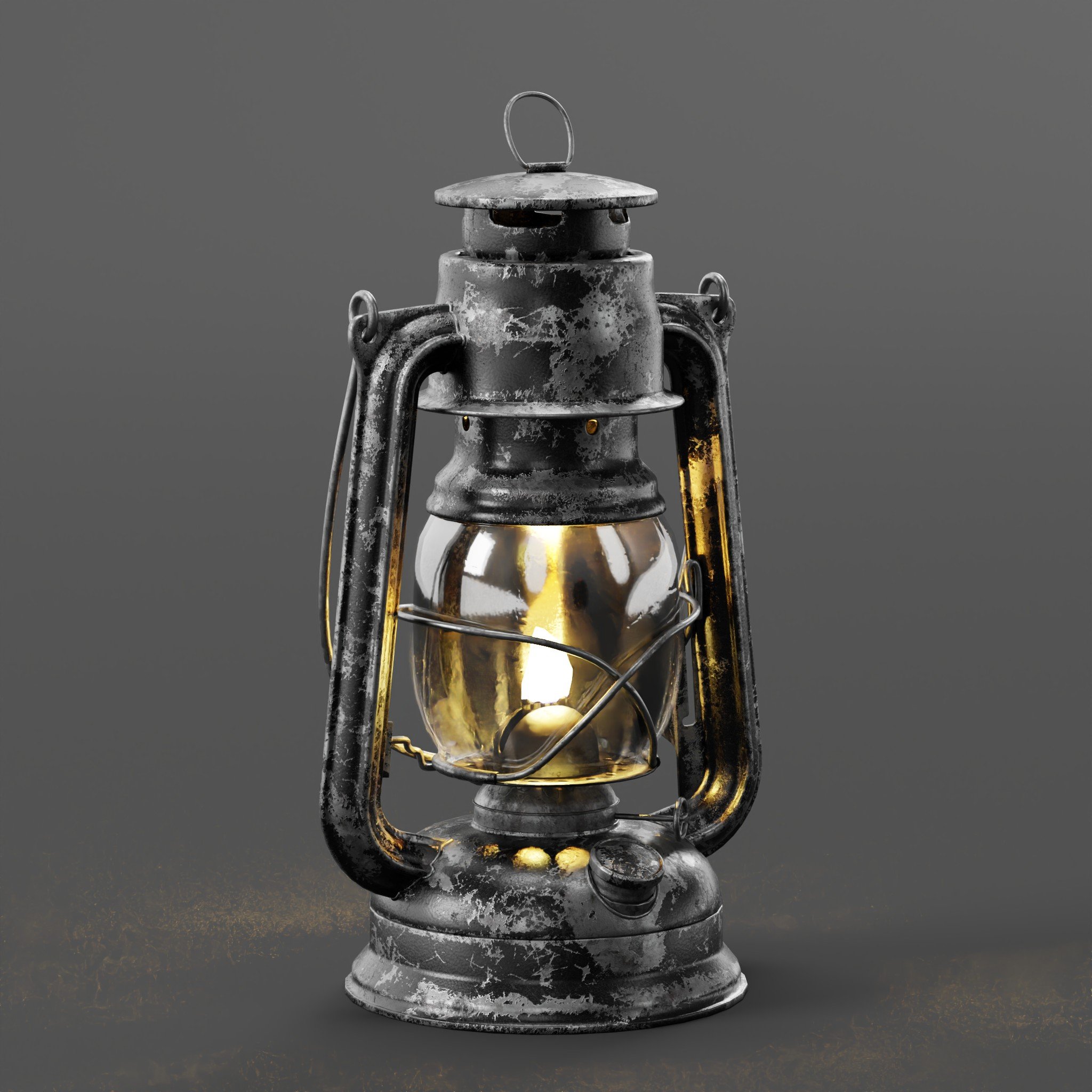 Old Lantern | FREE Outdoor Lights models | BlenderKit