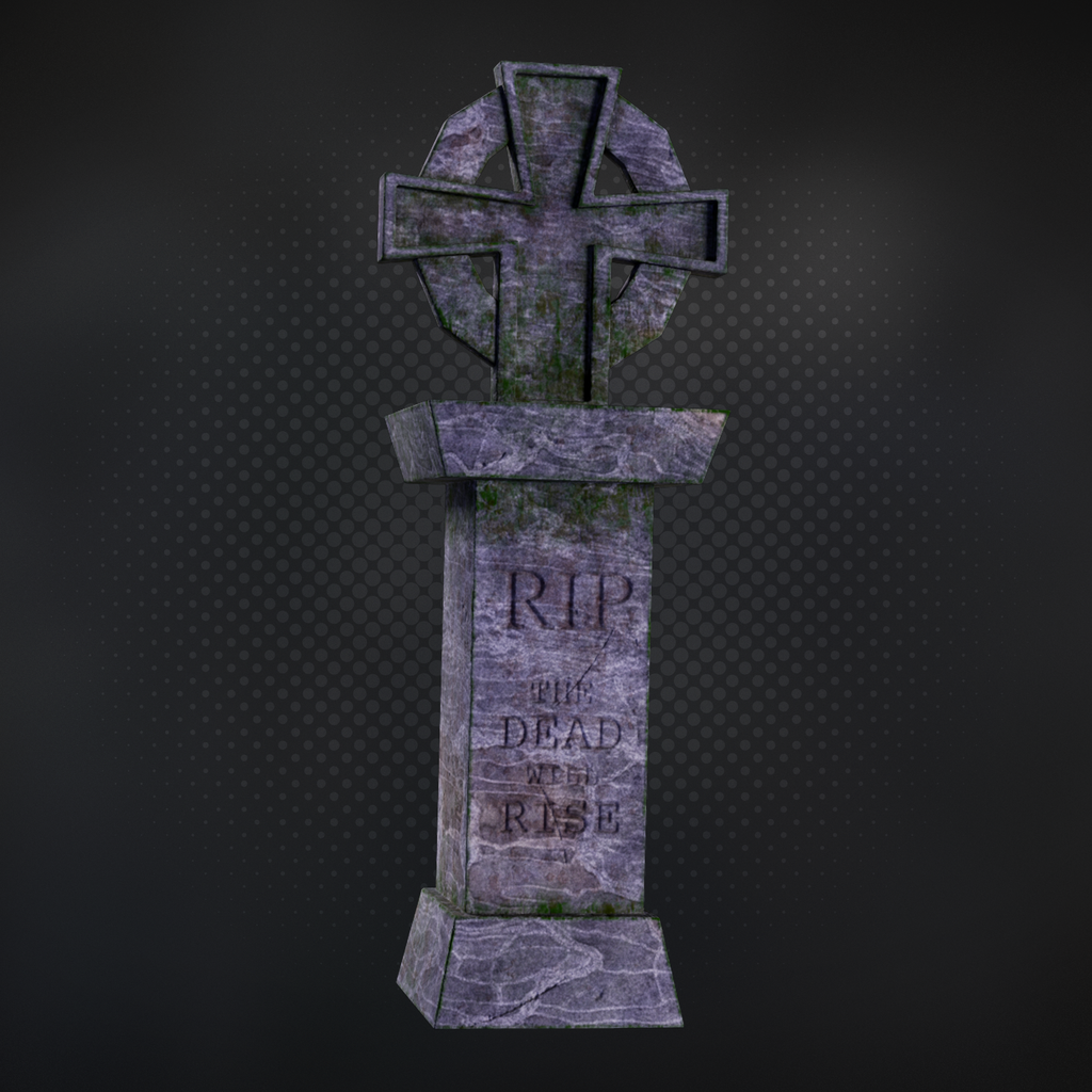 Tombstone | Urban Environment models | BlenderKit