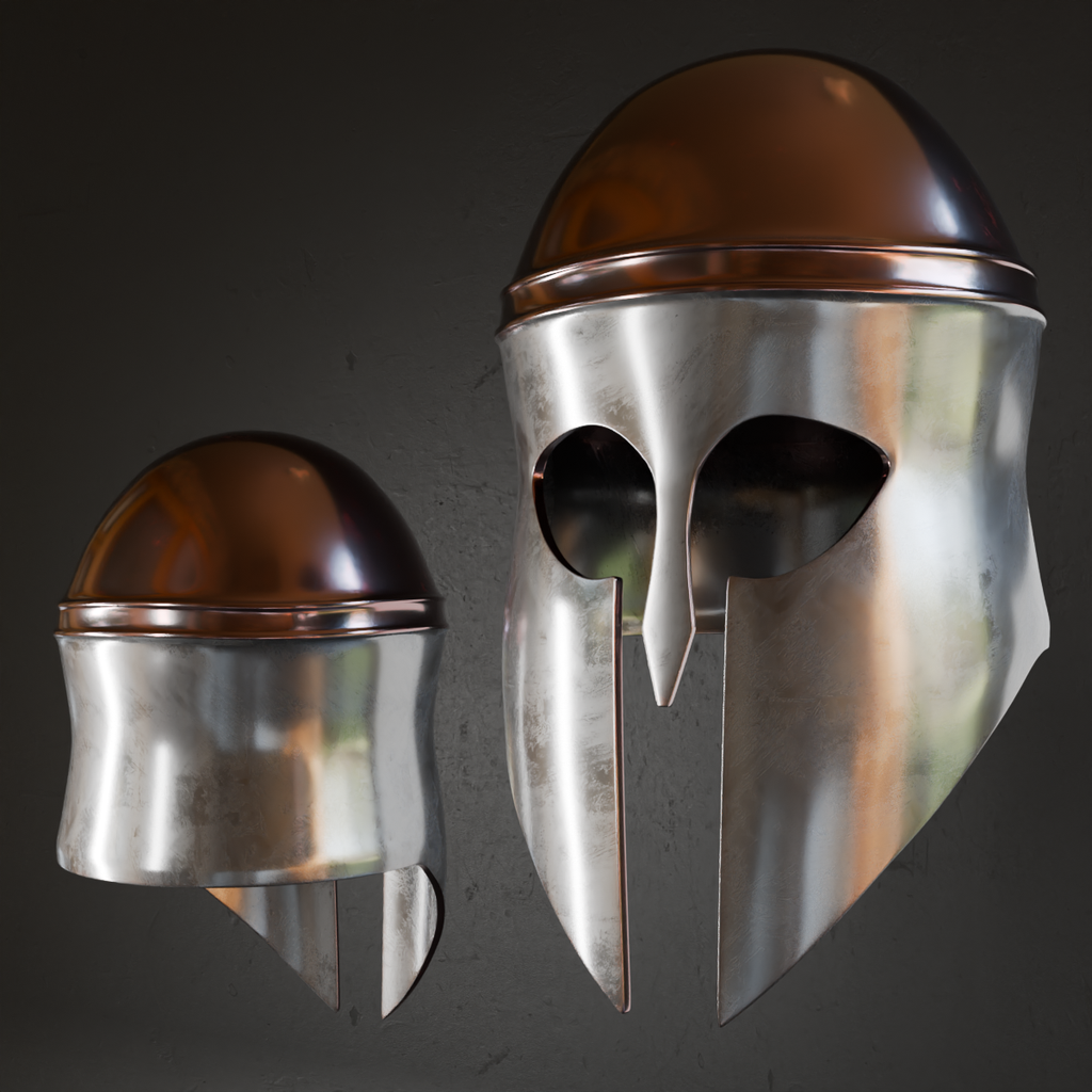 Mk-helmet ancient 26 | Historical Weapons models | BlenderKit
