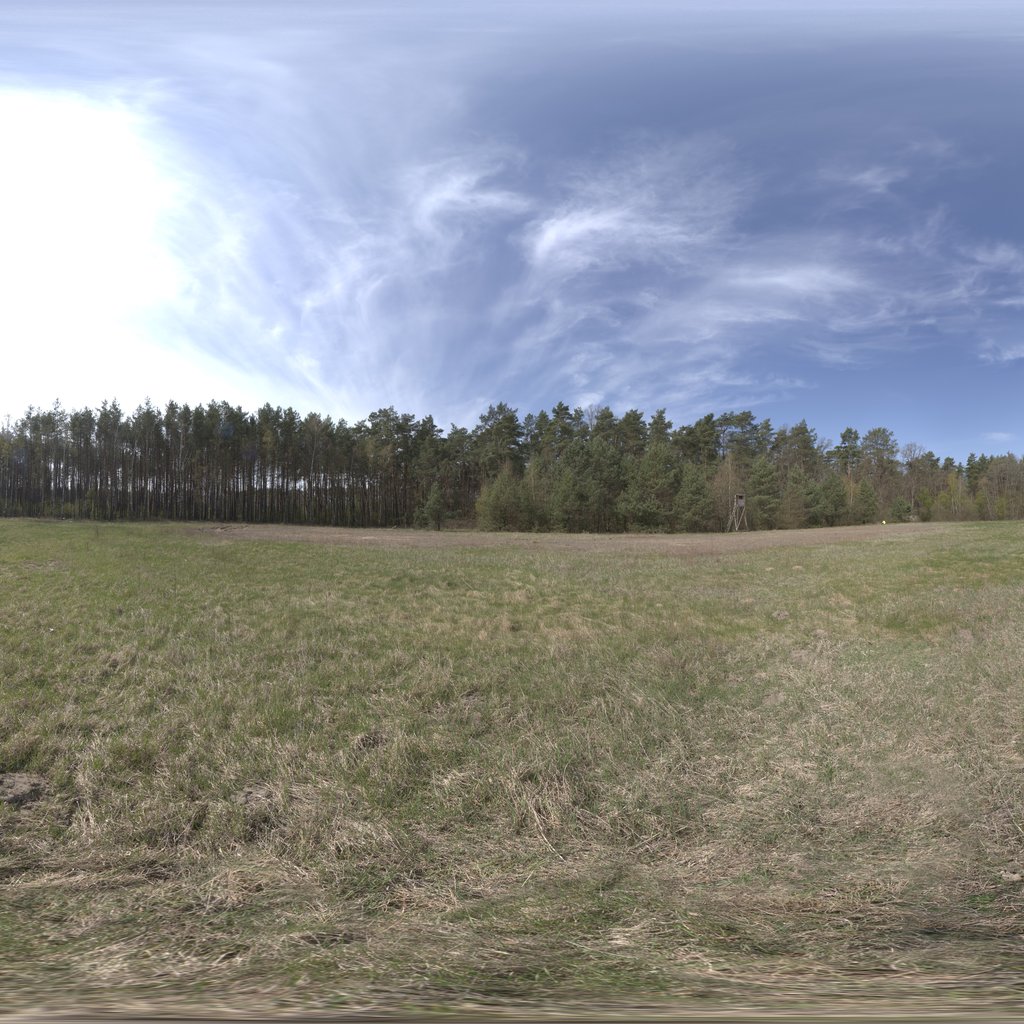 Sunset with clouds HDRI | FREE 3D Nature HDRs | BlenderKit