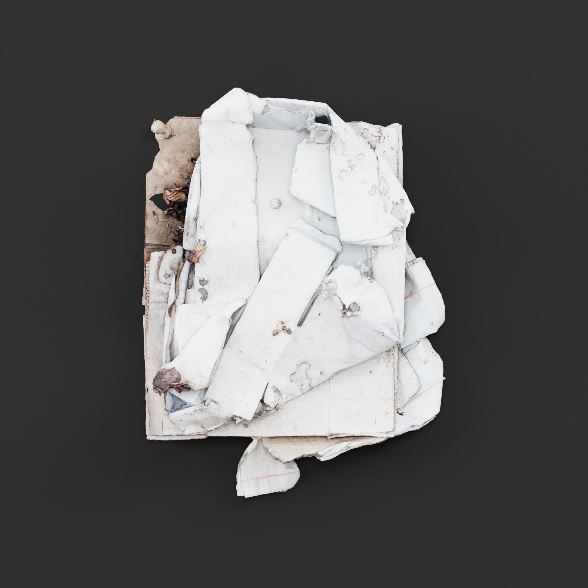 Cardboard Trash | Industrial models | BlenderKit