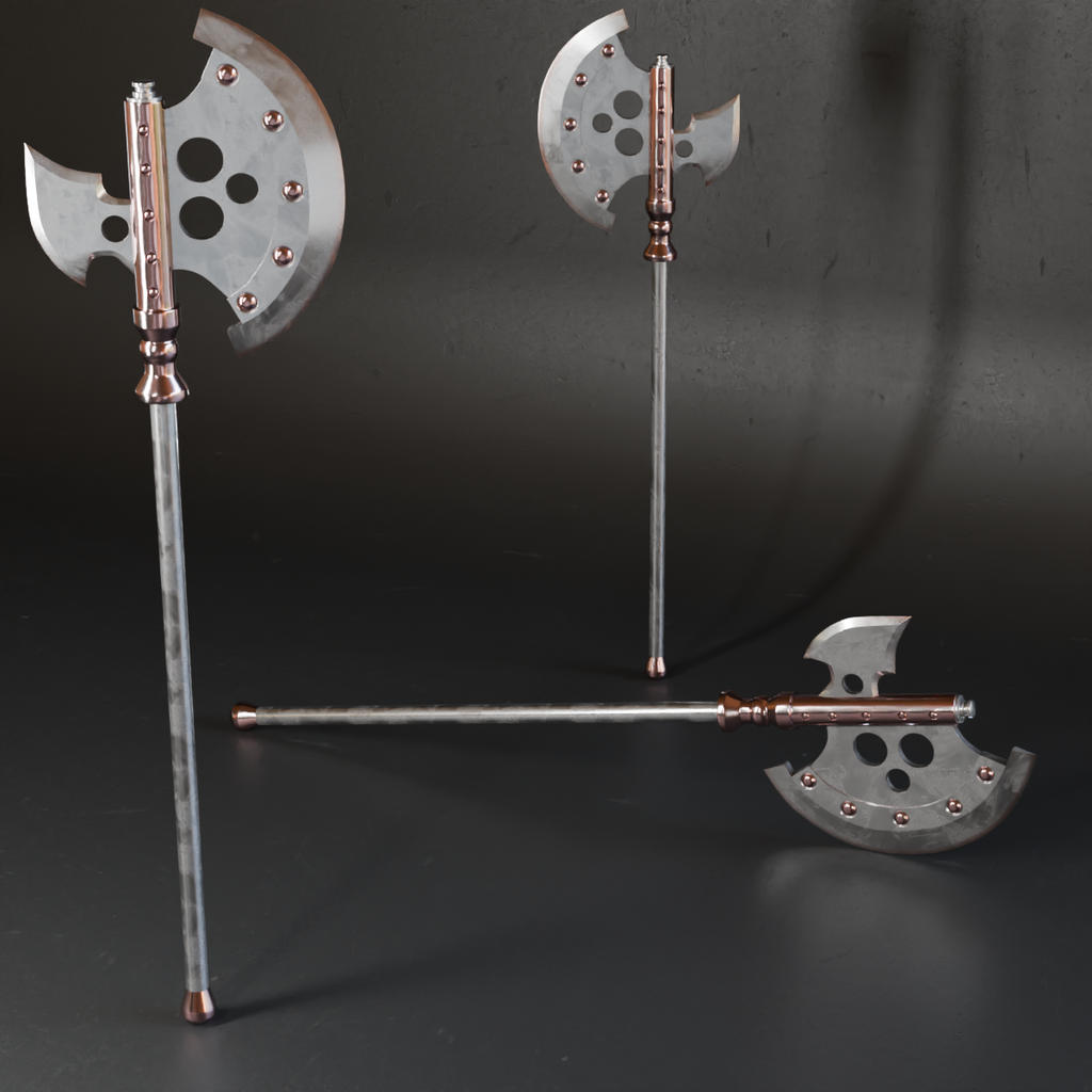 MK Axe lowpoly-014 | Historical Weapons models | BlenderKit