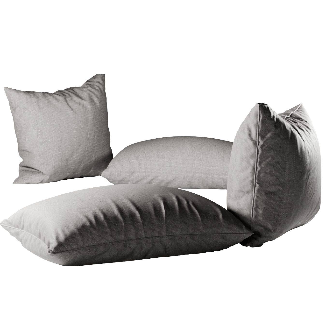 Pillow Set 1 | FREE Pillows models | BlenderKit