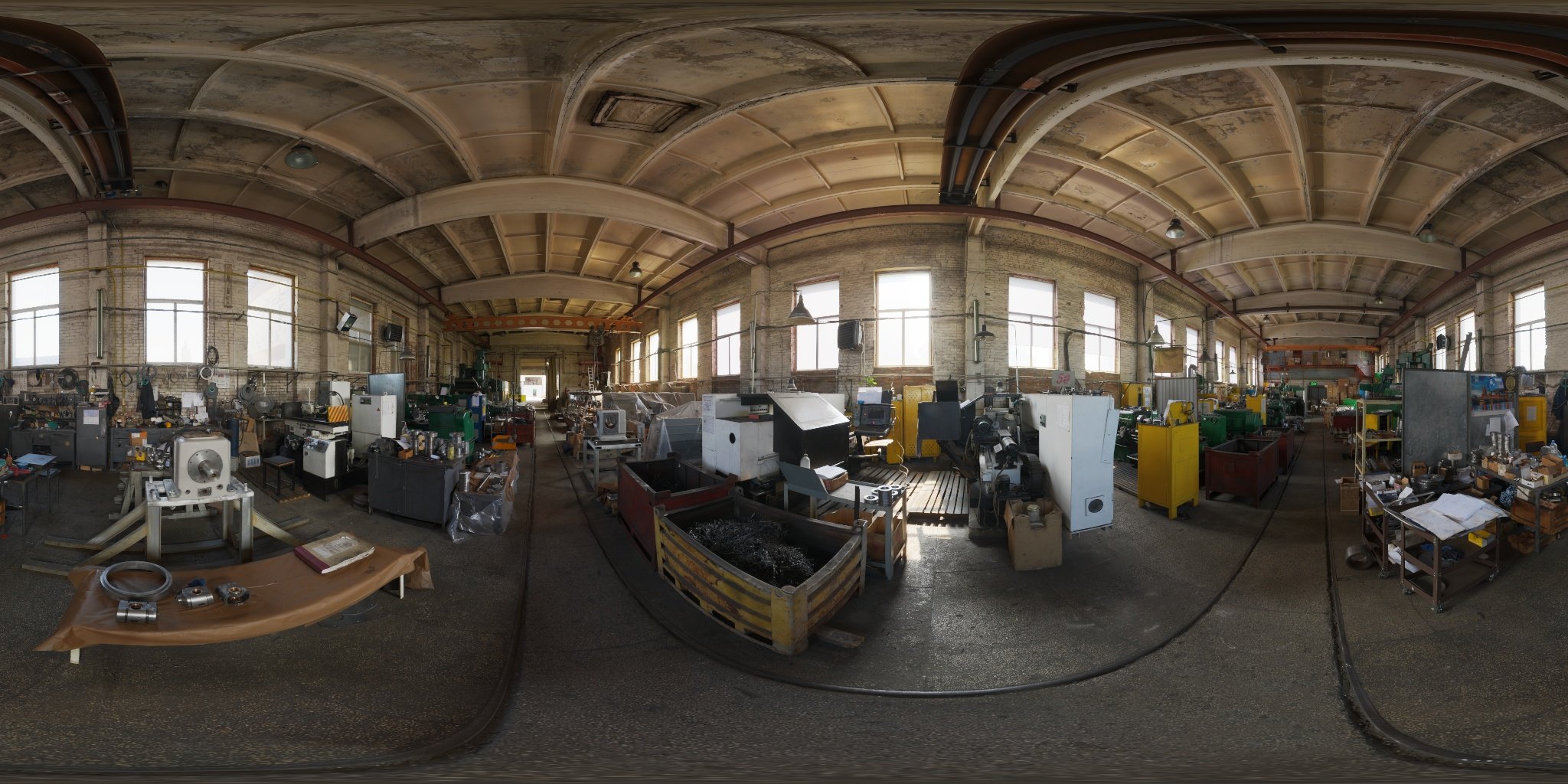 Machine Shop 01 | FREE Industrial HDRis | BlenderKit