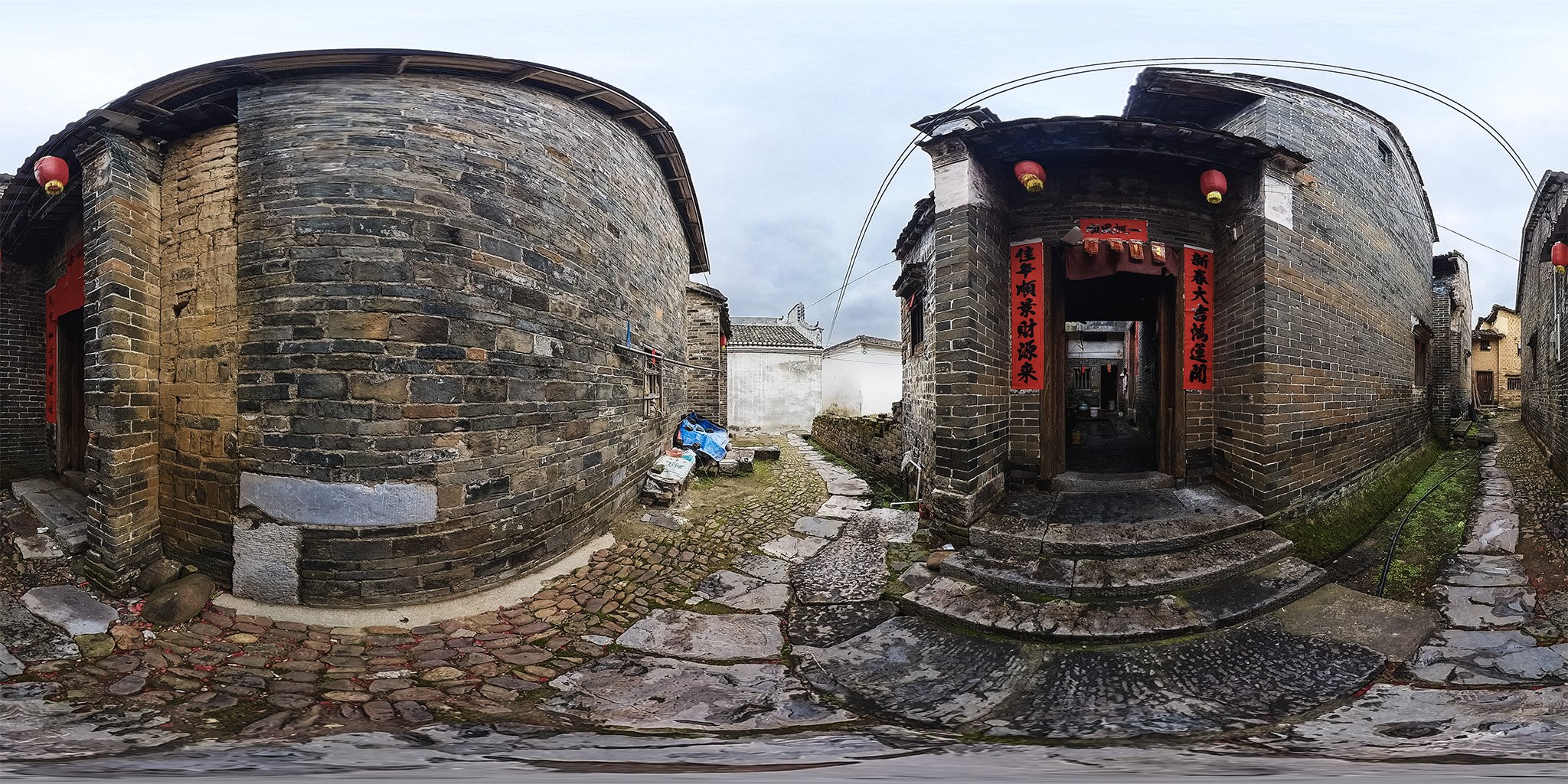 Gate of a mansion | FREE Holiday HDRis | BlenderKit