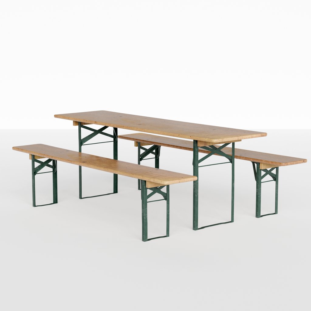 Bench & Table | Benches models | BlenderKit