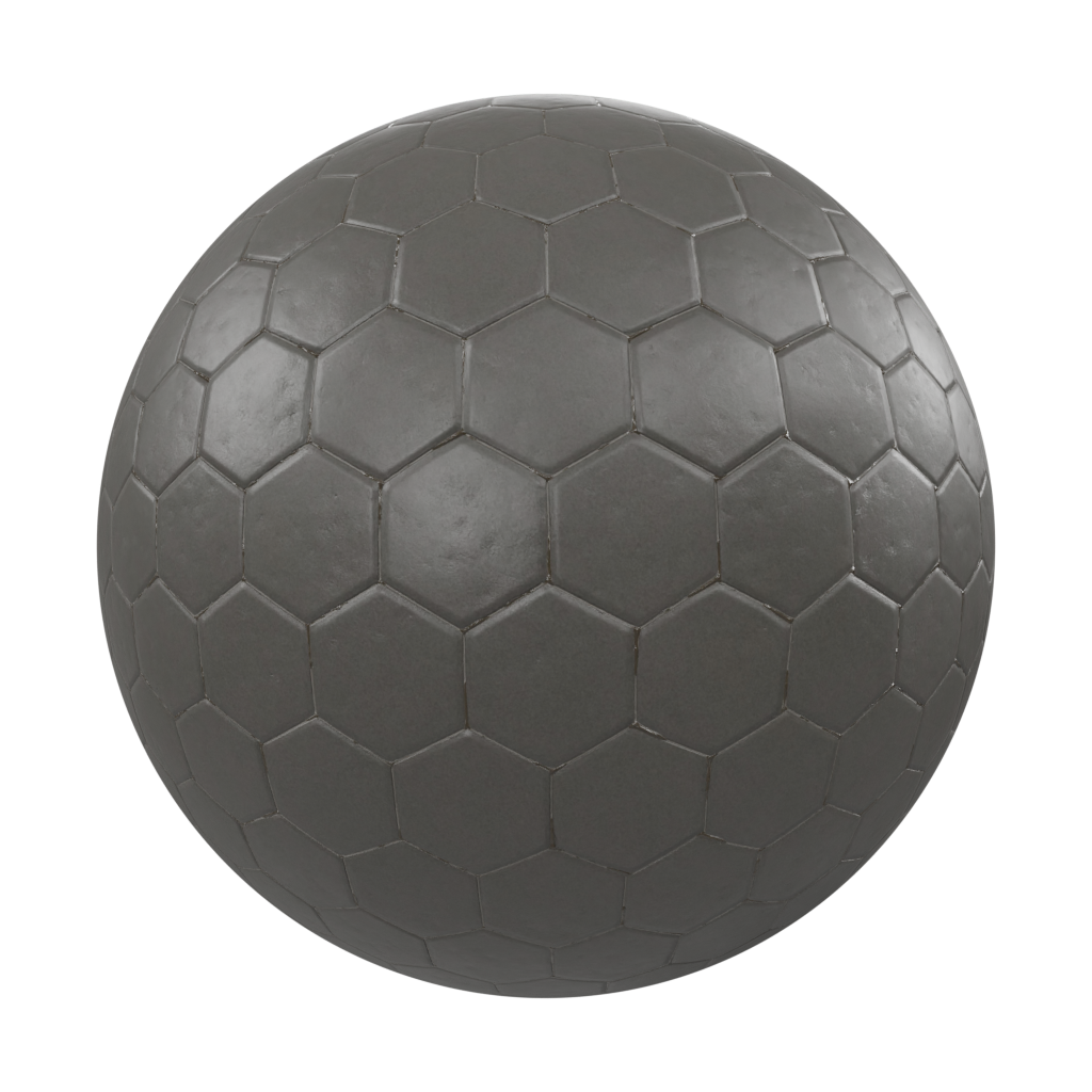Hexagonal path | FREE floor materials | BlenderKit