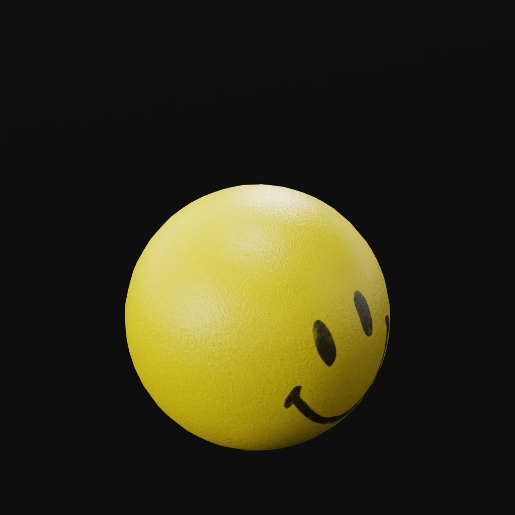 Smile Ball | Sport models | BlenderKit