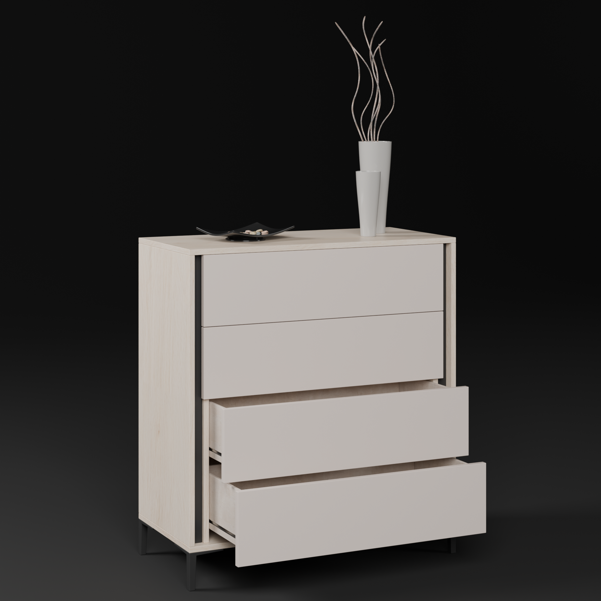 Doria | Sideboard & Drawers models | BlenderKit
