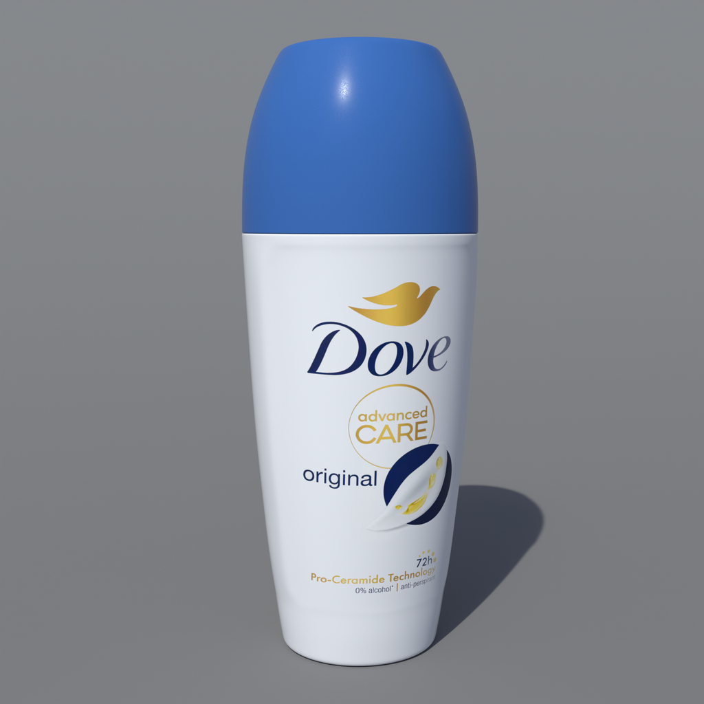 Deodorant Roll On Bottle | Interior Design models | BlenderKit