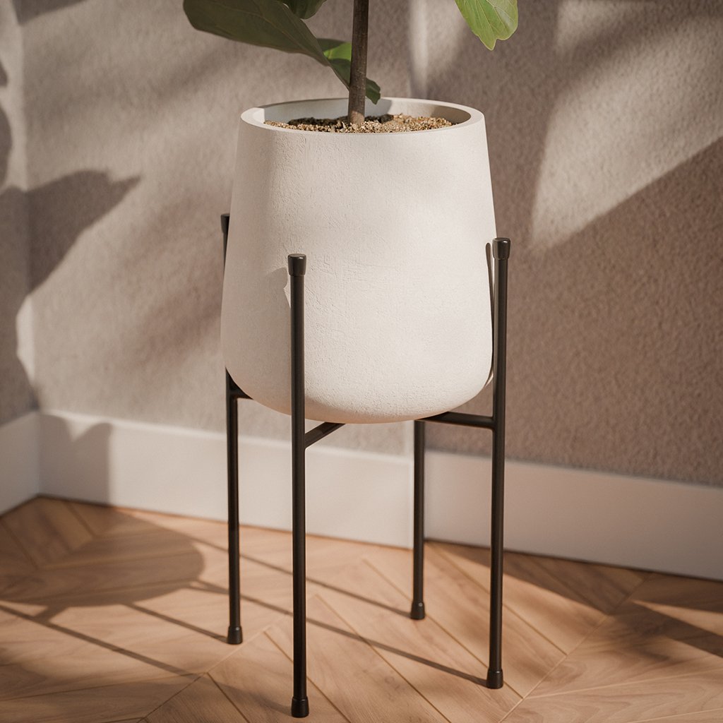 Tuva Wide Planter Set | Vases models | BlenderKit