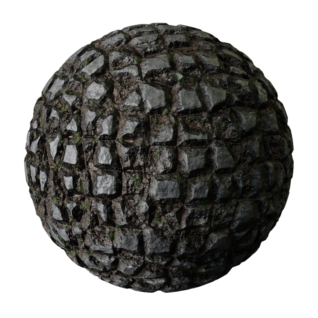 Cobblestone | FREE stone materials | BlenderKit