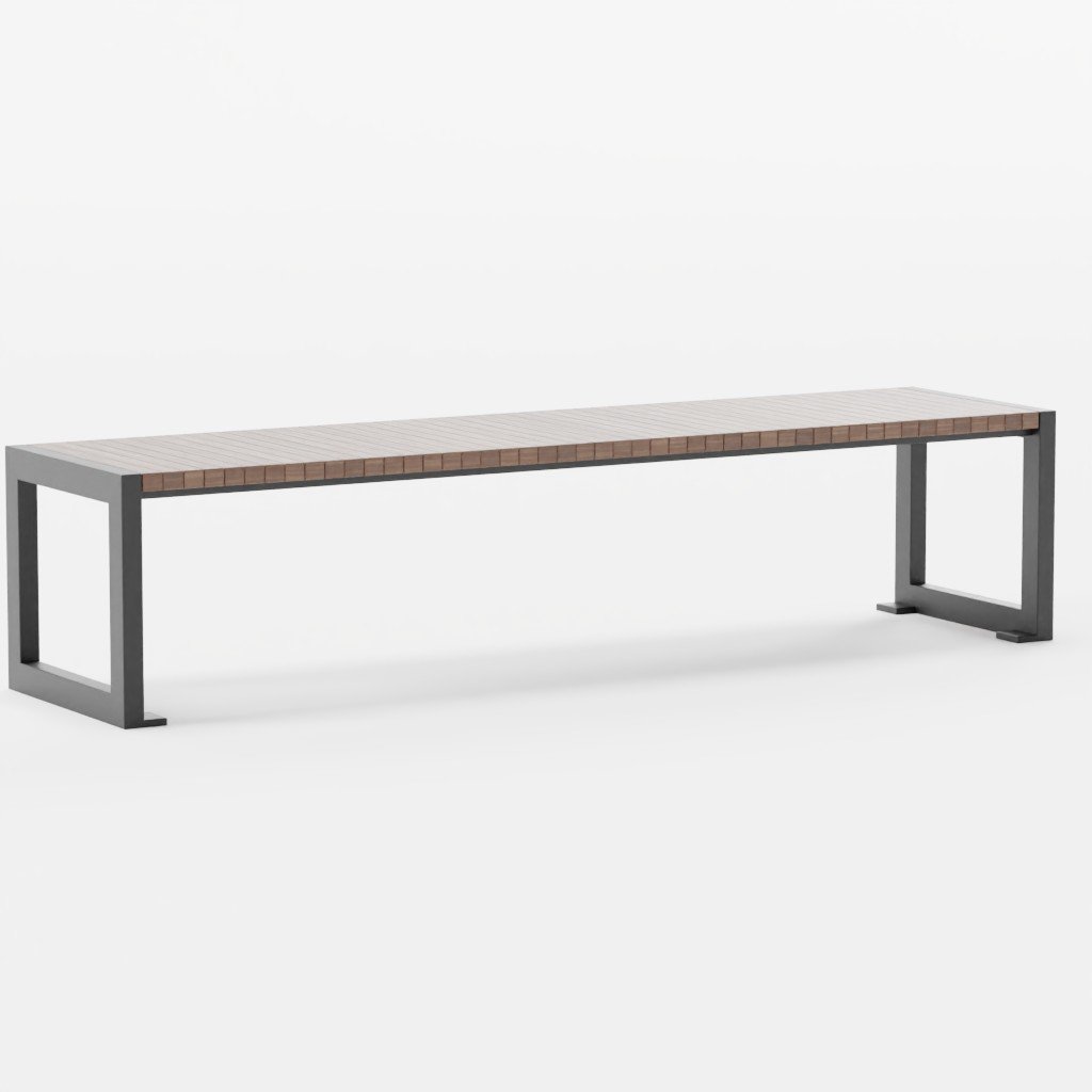 Bench 23 | Benches models | BlenderKit