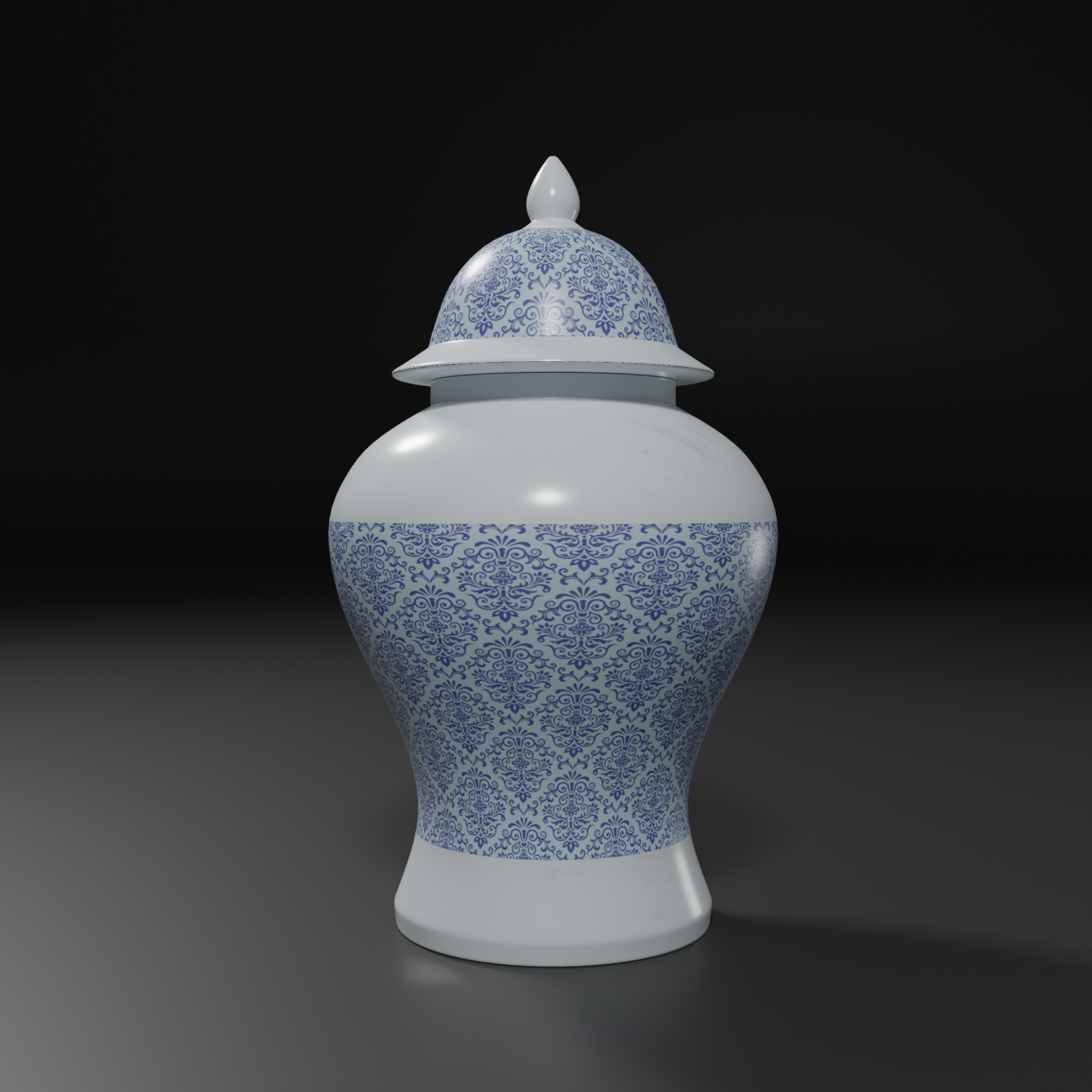 Chiness Marble Vase | Vases models | BlenderKit