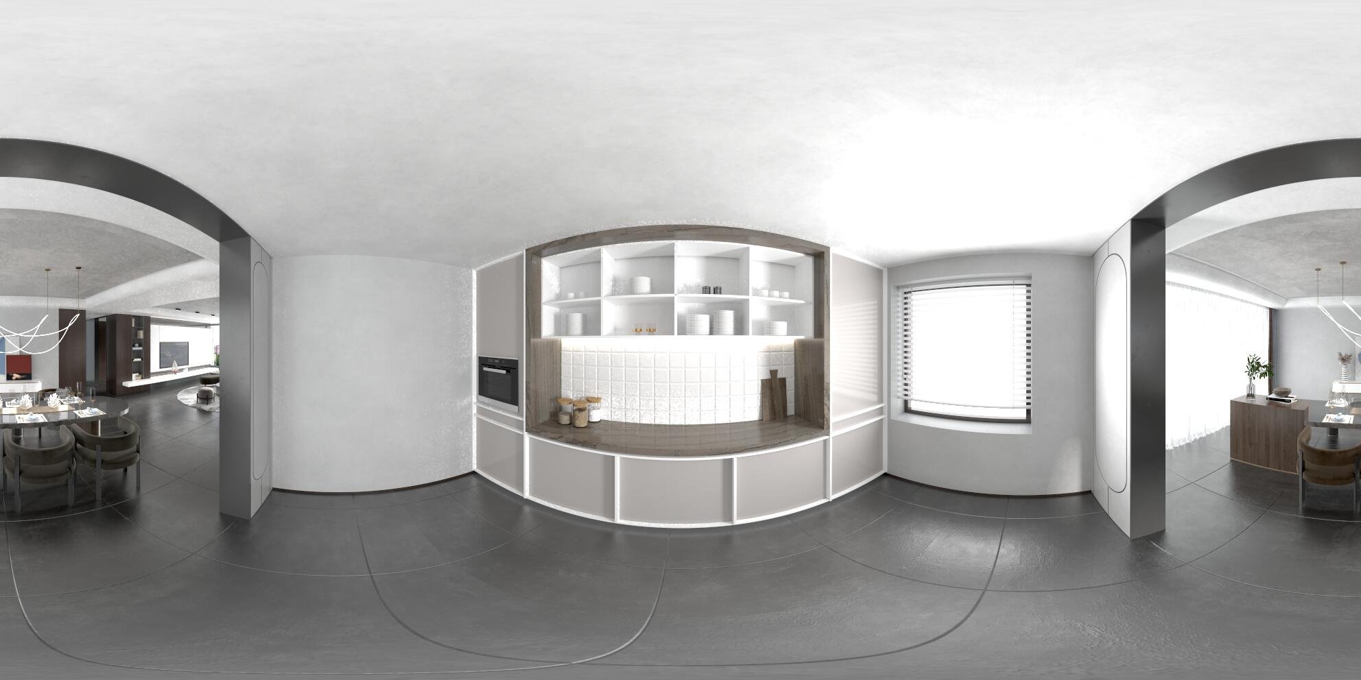 Kitchen | Interiors HDRis | BlenderKit