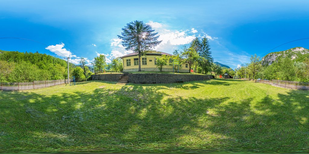 Small yard | FREE Architectural HDRis | BlenderKit