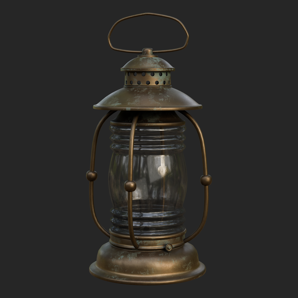 Oil Lamp | FREE Interior Decorations models | BlenderKit
