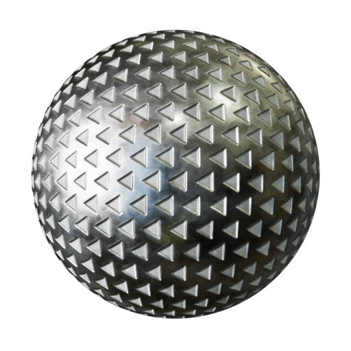 Metal Triangles | FREE metal materials | BlenderKit