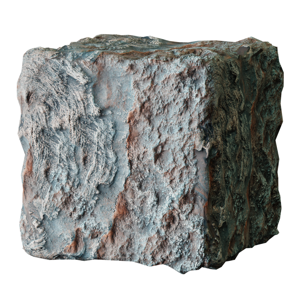 Rock Alien 02 | FREE paving materials | BlenderKit